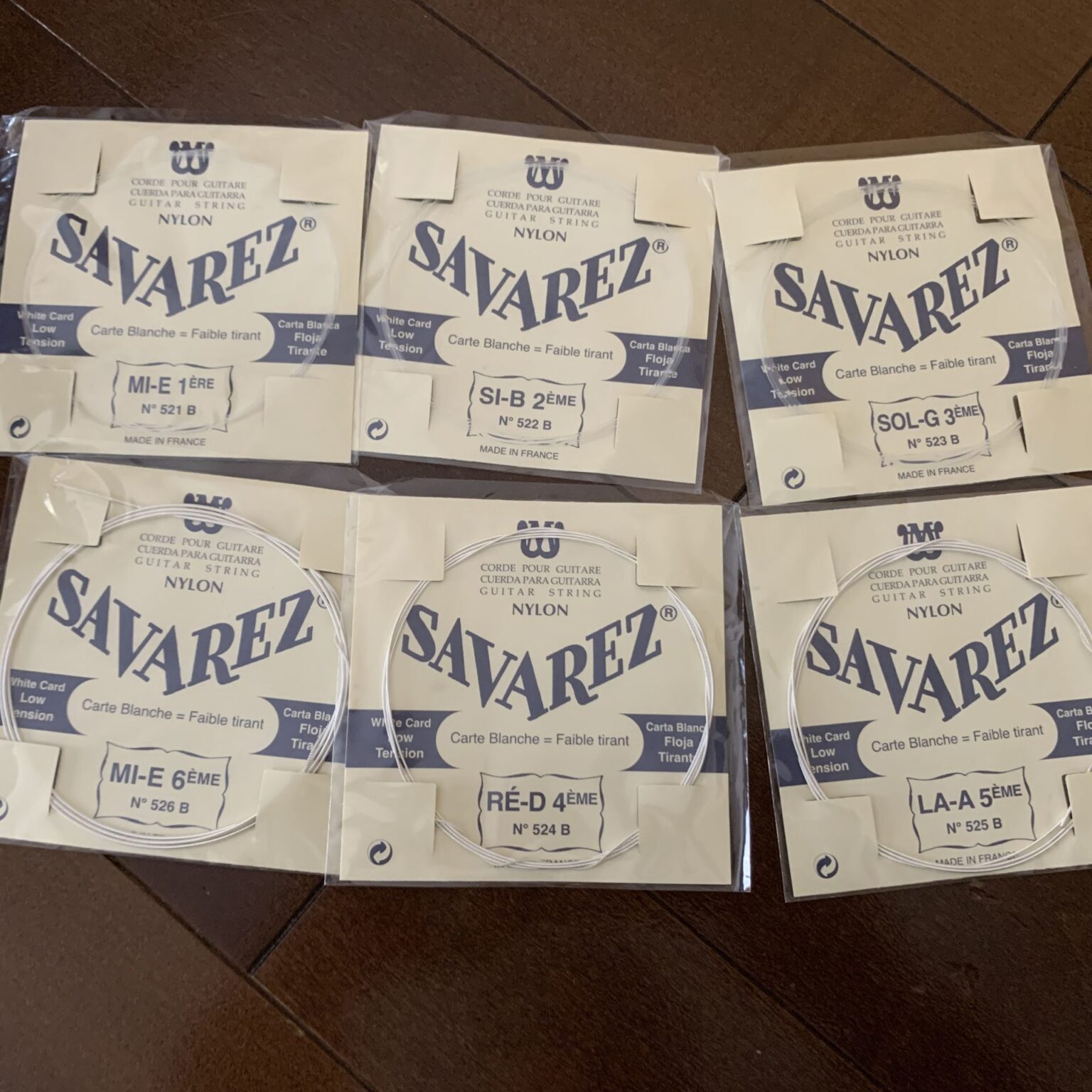 弦の評価: サバレス 白ラベル (Savarez 520B) | クラシックギター情報ブログ 最高の一音を求めて